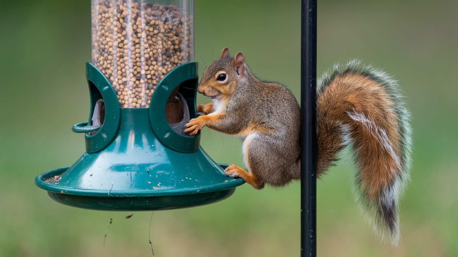 How To Stop Squirrels From Climbing Your Bird Feeder Pole: 10 Proven ...
