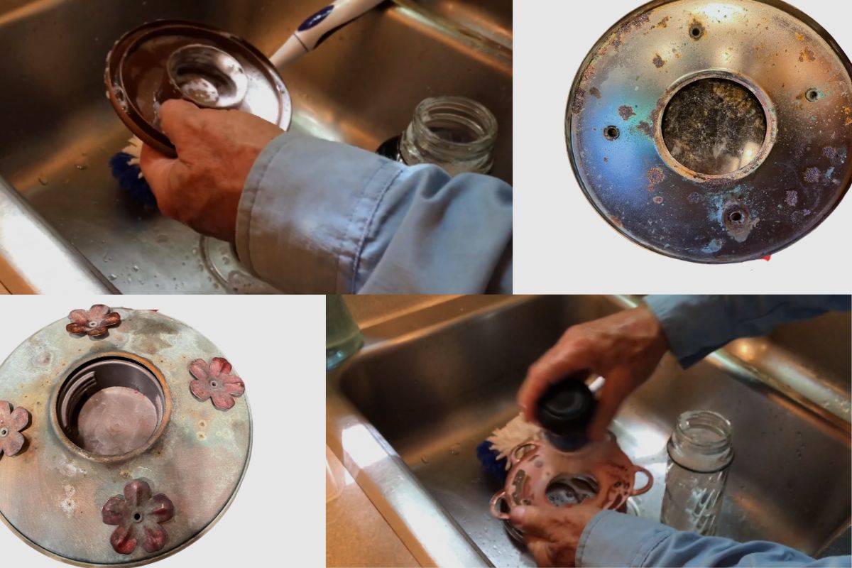 How To Remove Rust From Hummingbird Feeder