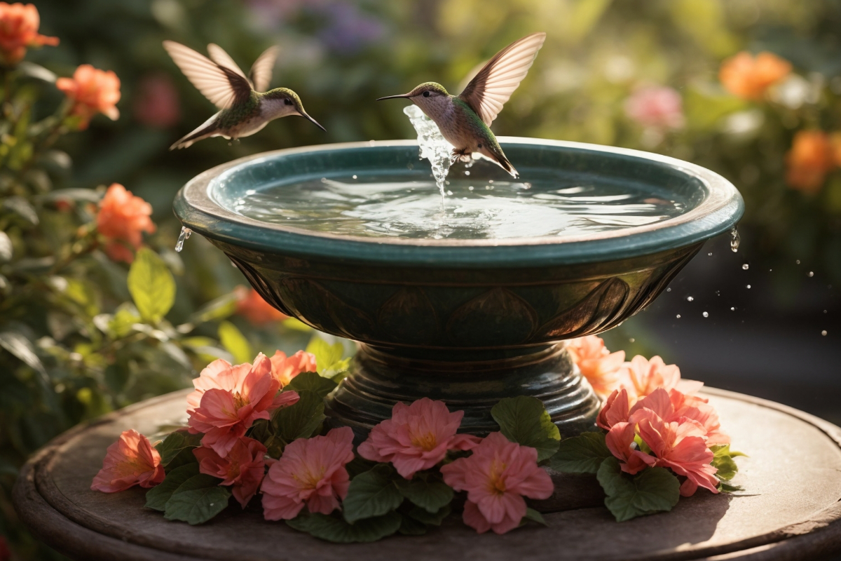 Did You Know that Bathing is Crucial for Hummingbirds