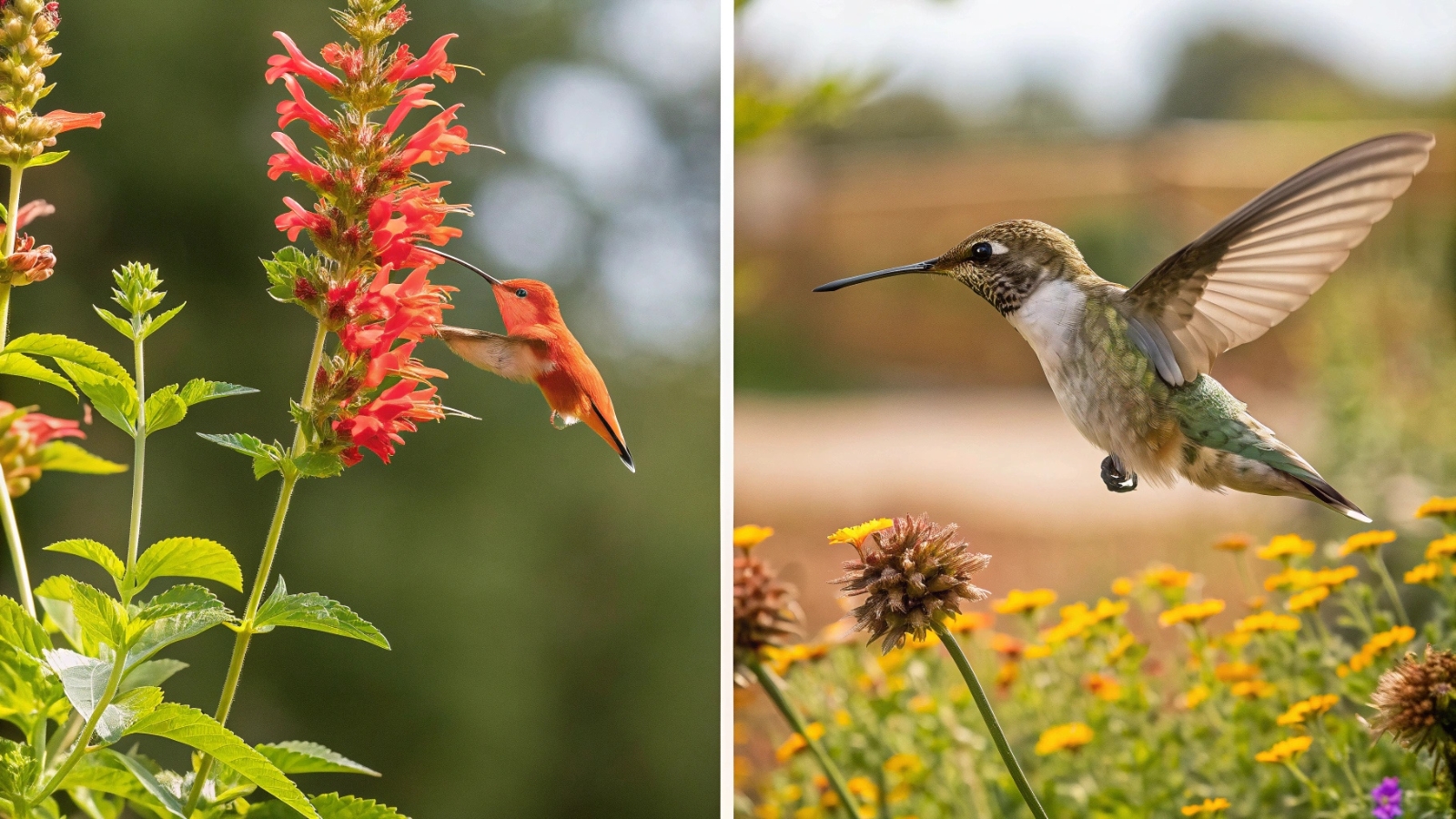 3 Native Plants That Attract More Hummingbirds Than Sugar Water - Home Bird Feeder
